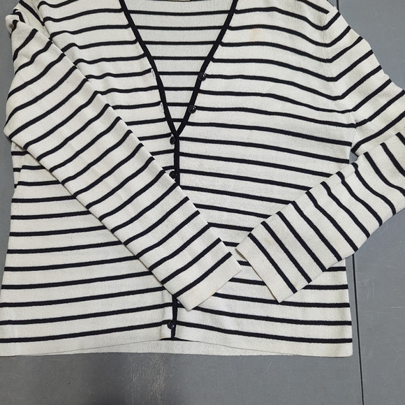 Fred David | Sweaters | Fred David Womens Light Sweater Black And White ...